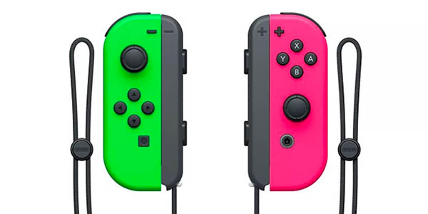 Chollo Set Joy-Con rosa y verde neón para Nintendo Switch por sólo 59 ...