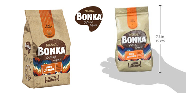 Chollo Pack x8 paquetes Bonka café molido Puro Colombia por sólo 17,34 ...