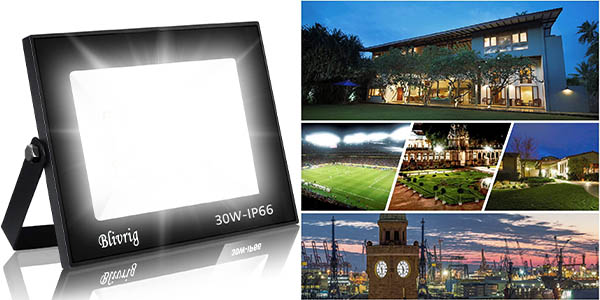 Chollo Mini Foco LED de 30W y 3000 LM para exteriores por sólo 10,99 ...