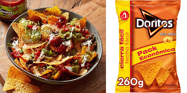 Chollo Pack x2 Doritos Tex Mex en formato ahorro de 260 g por sólo 4,78 ...