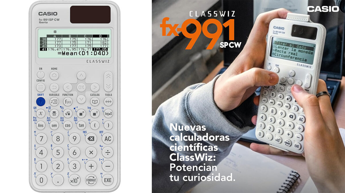 Chollo Calculadora científica Casio FX-991SP CW con más de 560 funciones por sólo 31,99€ con ...