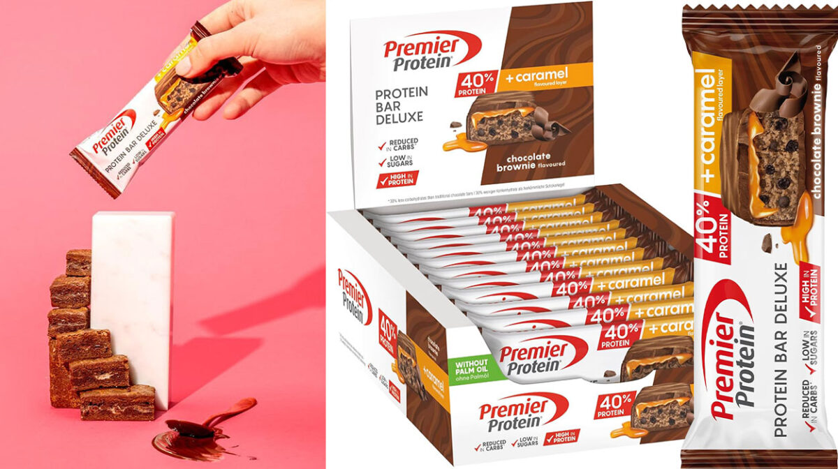 Chollo Pack de 12 barritas energéticas Premier Protein Brownie por sólo ...