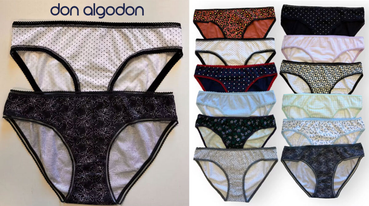 Este pack de 12 bragas Don Algodón para todas las ocasiones es un ... Este pack de 12 bragas Don Algodón para todas las ocasiones es un ...
