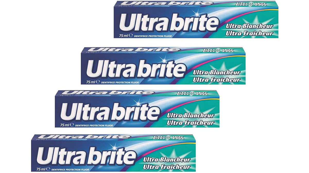 Chollo Pack x4 Pasta de dientes Ultra Brite por sólo 3,37€ (-21%) ¡0,84 ...