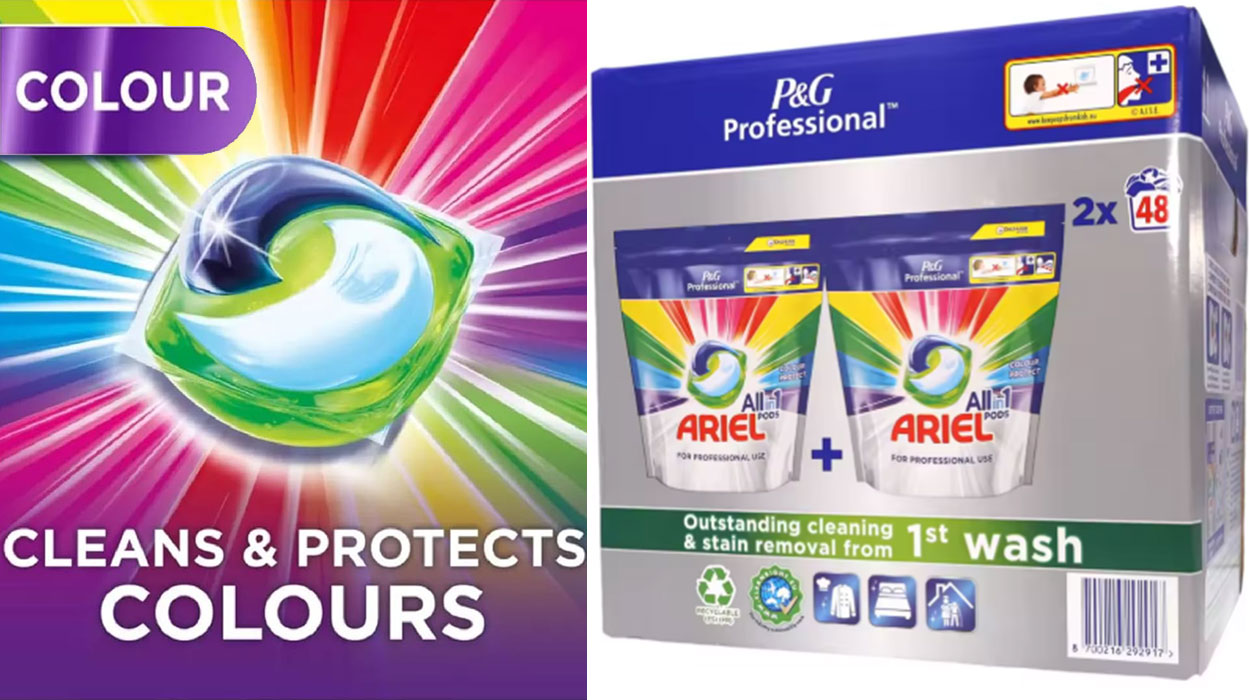 Chollo Pack de 96 cápsulas de detergente Ariel Color All-in-1 Pods por ...