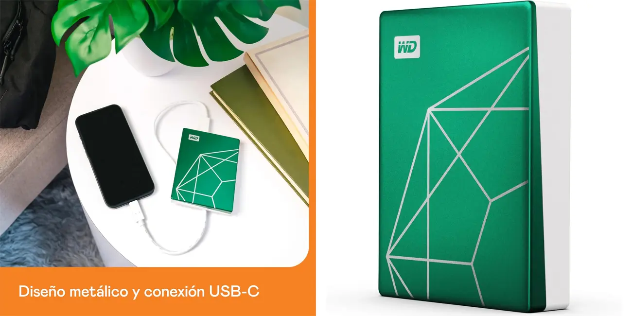 Chollo HDD portátil WD My Passport Ultra de 6 TB 20th Emerald Anniversary Edition por sólo 139 ...