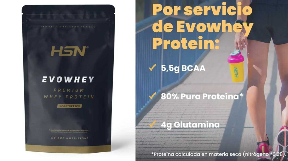 Chollo Evowhey Protein HSN de 500 g por sólo 10,05€ en varios sabores ...