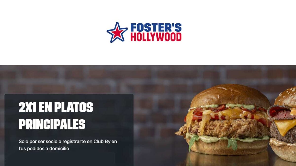2x1 en Foster's en principales a domicilio