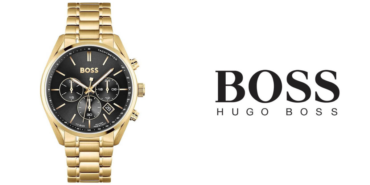 Este reloj Hugo Boss Champion para hombre tiene un impresionante diseño ...