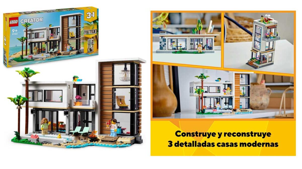 Tus peques construirán y reconstruirán sin límites con este set 3 en 1 ...